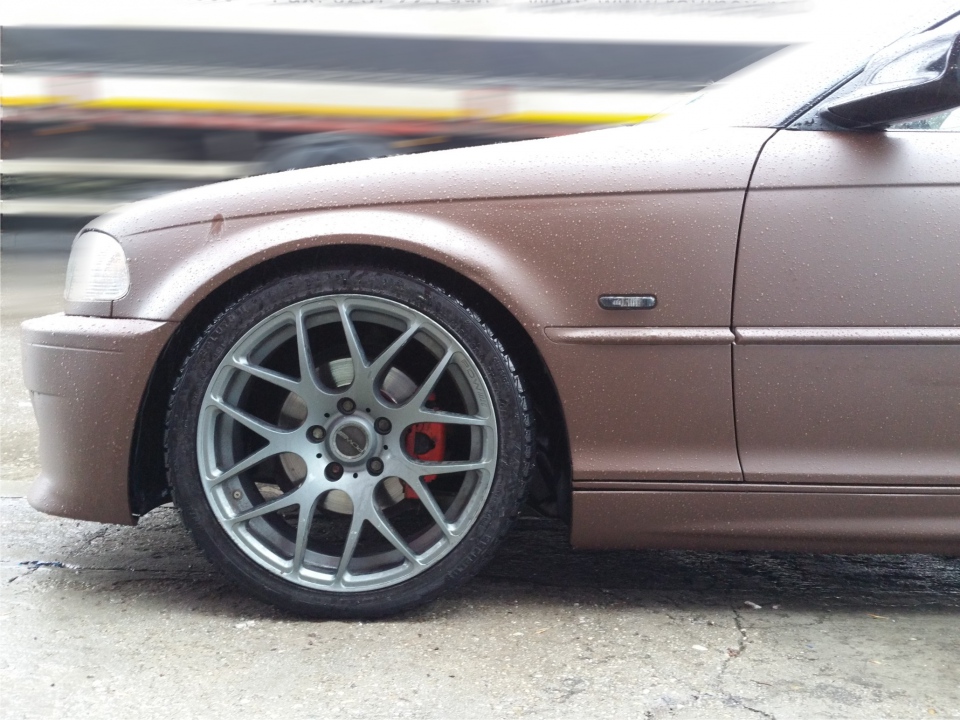 Colantare brown mat BMW E46