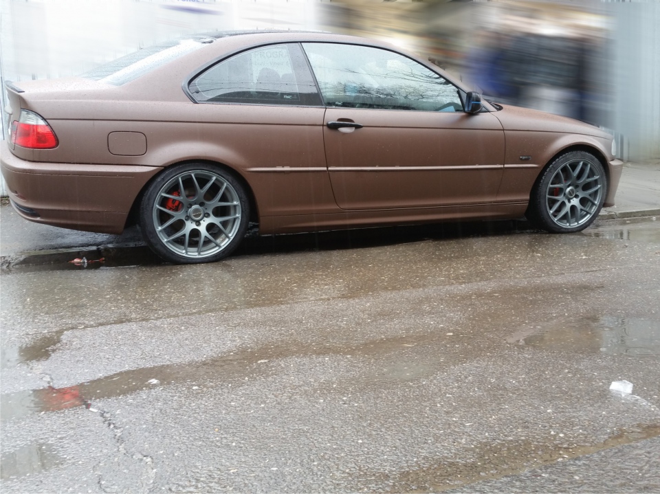 Colantare brown mat BMW E46