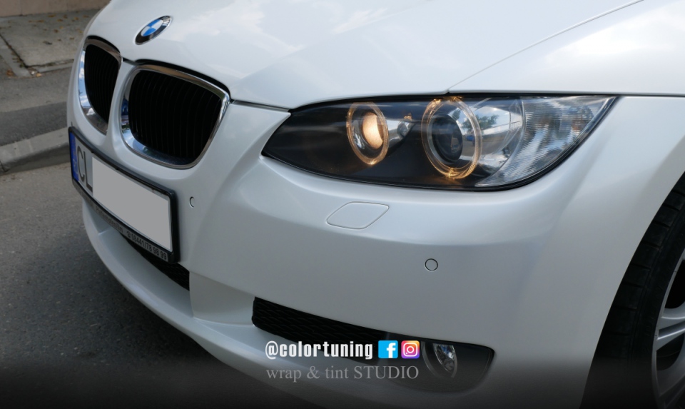 Colantare auto alb perlat | Colantari Auto si Folie Protecție ...