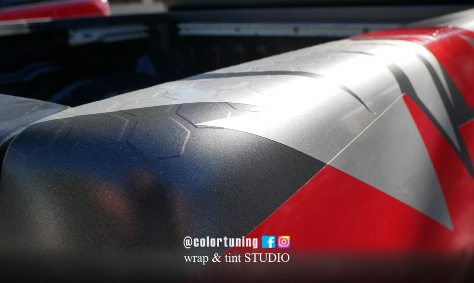 Colantare auto Nissan gri mat metalizat